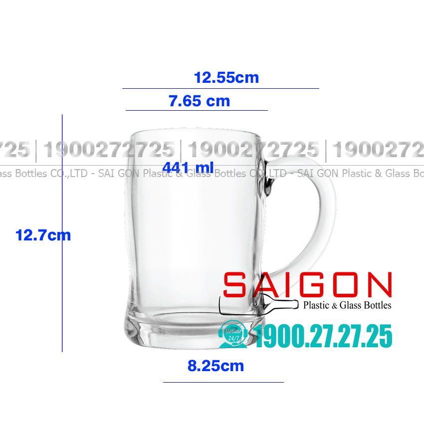 Union 397 - Union 397 - Ly Thủy Tinh Có Quai Union Beer Mug Glass ...