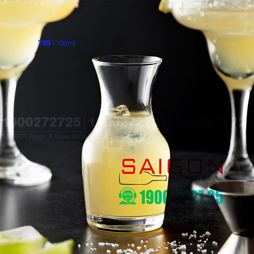 Bình Rót Thủy Tinh Libbey Decanter 200ml | Thủy Tinh Cao Cấp – Chai Lọ Thủy Tinh Sài Gòn