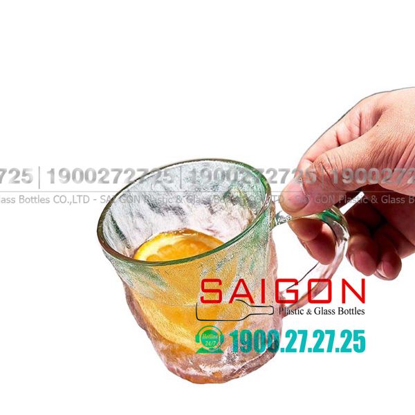 Deli ZB047 - Ly Thủy Tinh Deli Soda Lime Blue Tea Cup Glass 260ml ...
