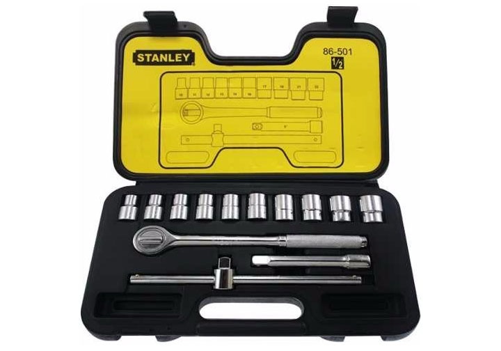 1/2" Bộ tuýp 14 chi tiết Stanley 86-501