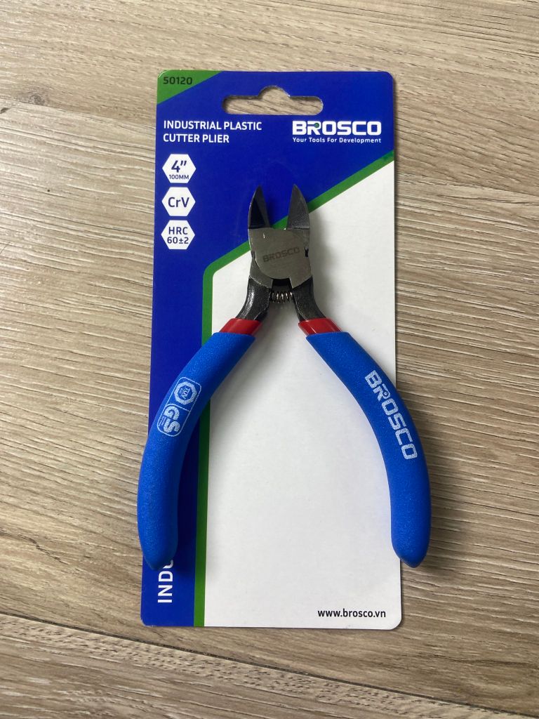 Kìm cắt nhựa chất lượng công nghiệp 4" - 100mm BROSCO - B50120