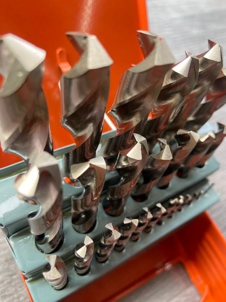 Bộ Mũi Khoan Sắt, Inox Asaki AK-3572