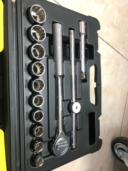 1/2" Bộ tuýp 14 chi tiết Stanley 86-501