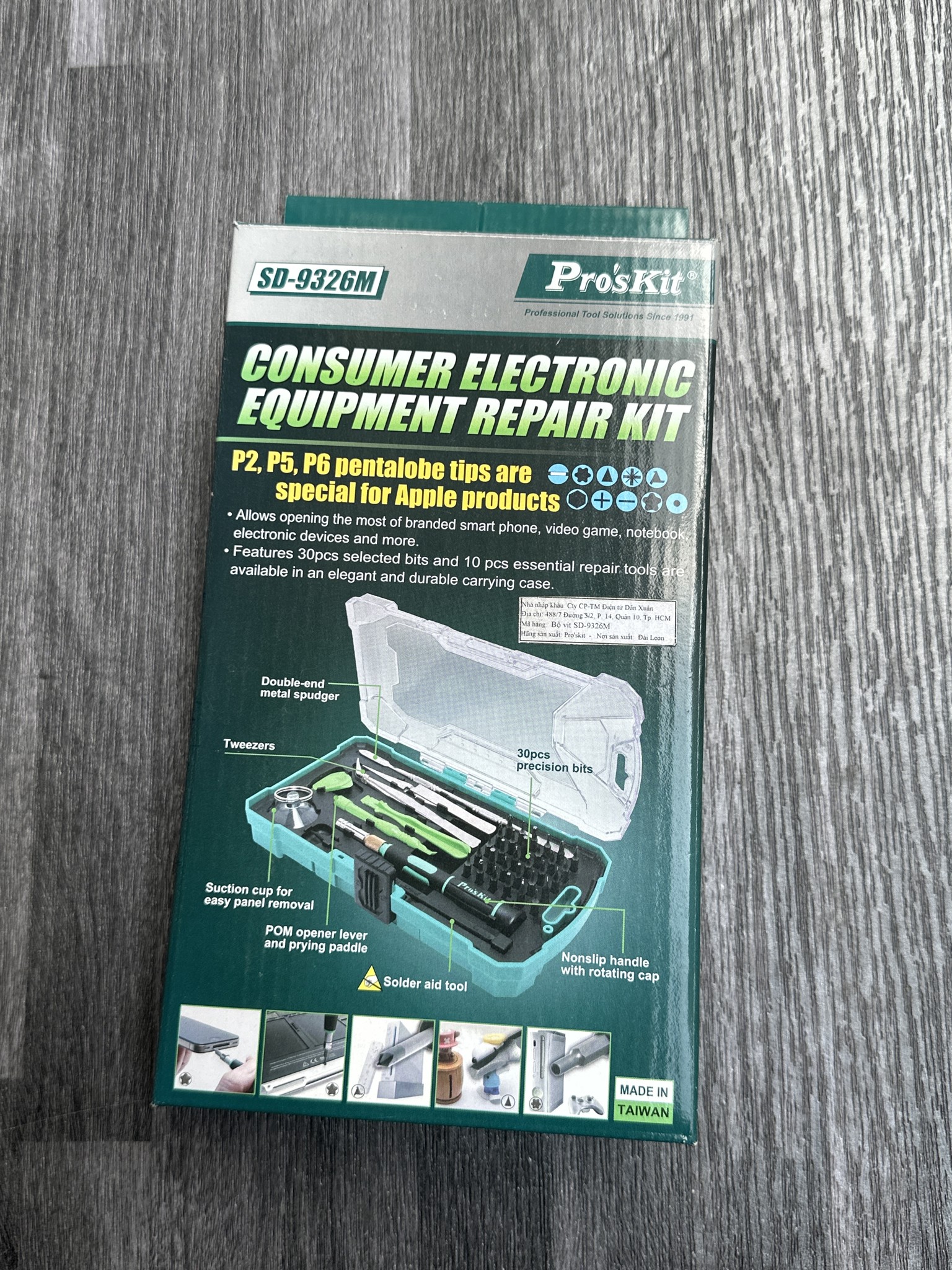 Bộ vít Pro'skit SD-9326M