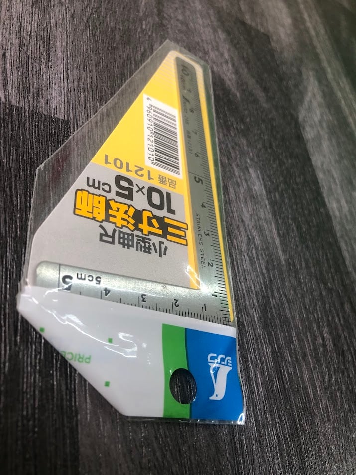 100x50mm Thước ê ke Shinwa 12101