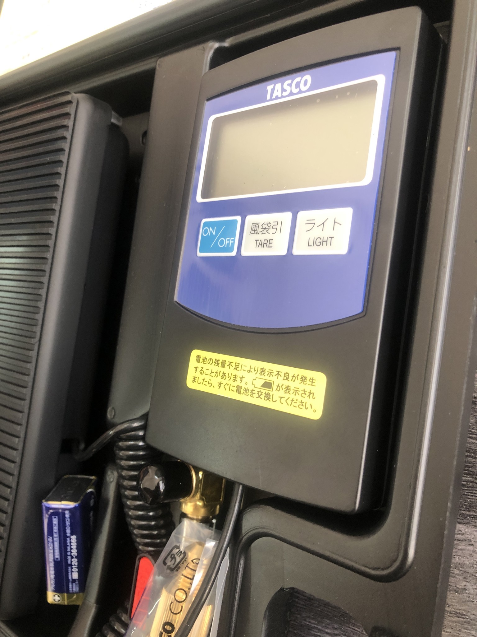 Cân nạp gas điện tử Tasco TA101FB