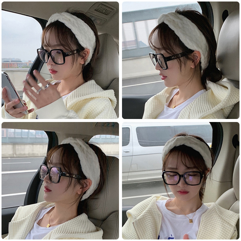 Băng Đô Turban Vải Len Cao Cấp Màu Trắng Trơn - Mã BD514 – Khăn Phụ Kiện