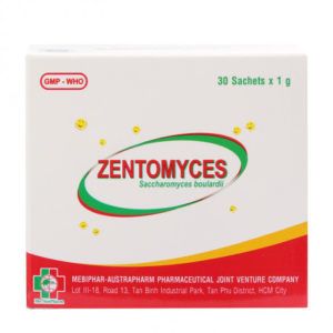 Thuốc điều trị tiêu chảy cấp Zentomyces (30 gói x 1g/hộp) – Thuốc Bà Ty