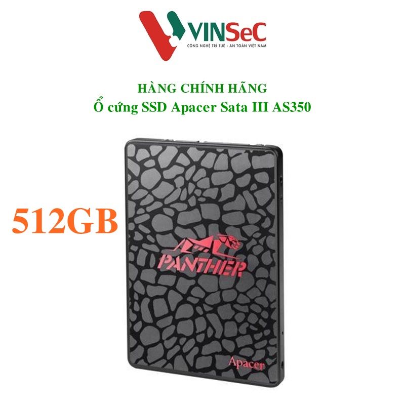 Ổ CỨNG SSD APACER PANTHER AS350 - 512GB - 2.5INCH SATA III-CHÍNH HÃNG ...