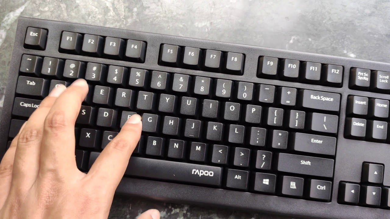 Bàn phím có dây Rapoo NK1800-Hàng Chính Hãng – CÔNG TY TNHH VINSEC