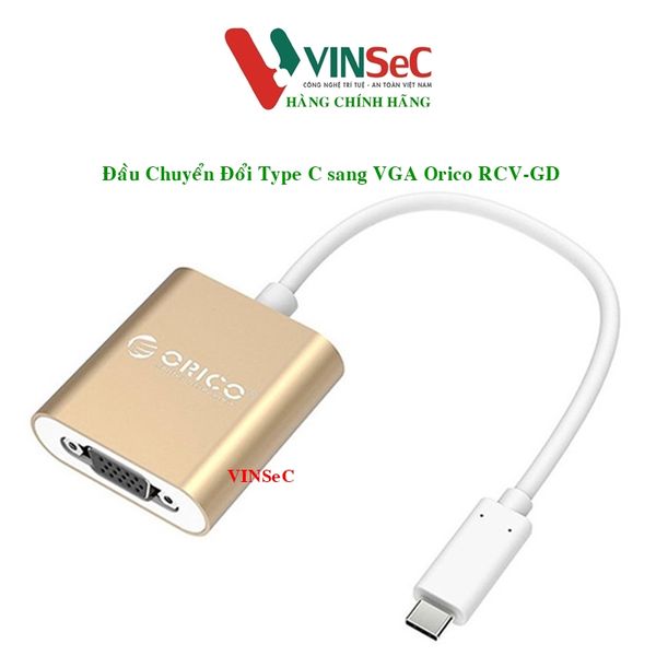 Đầu Chuyển Đổi Orico Type C Sang VGA Orico RCV-GD - Hàng Chính Hãng ...