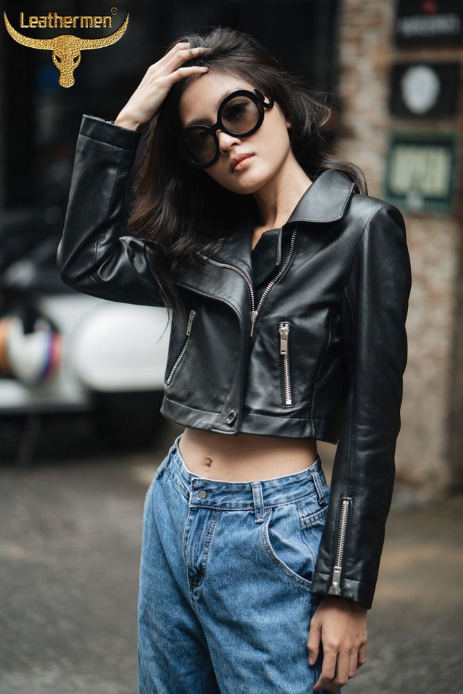 ÁO DA NỮ CROPTOP AF22-05 – Leathermen