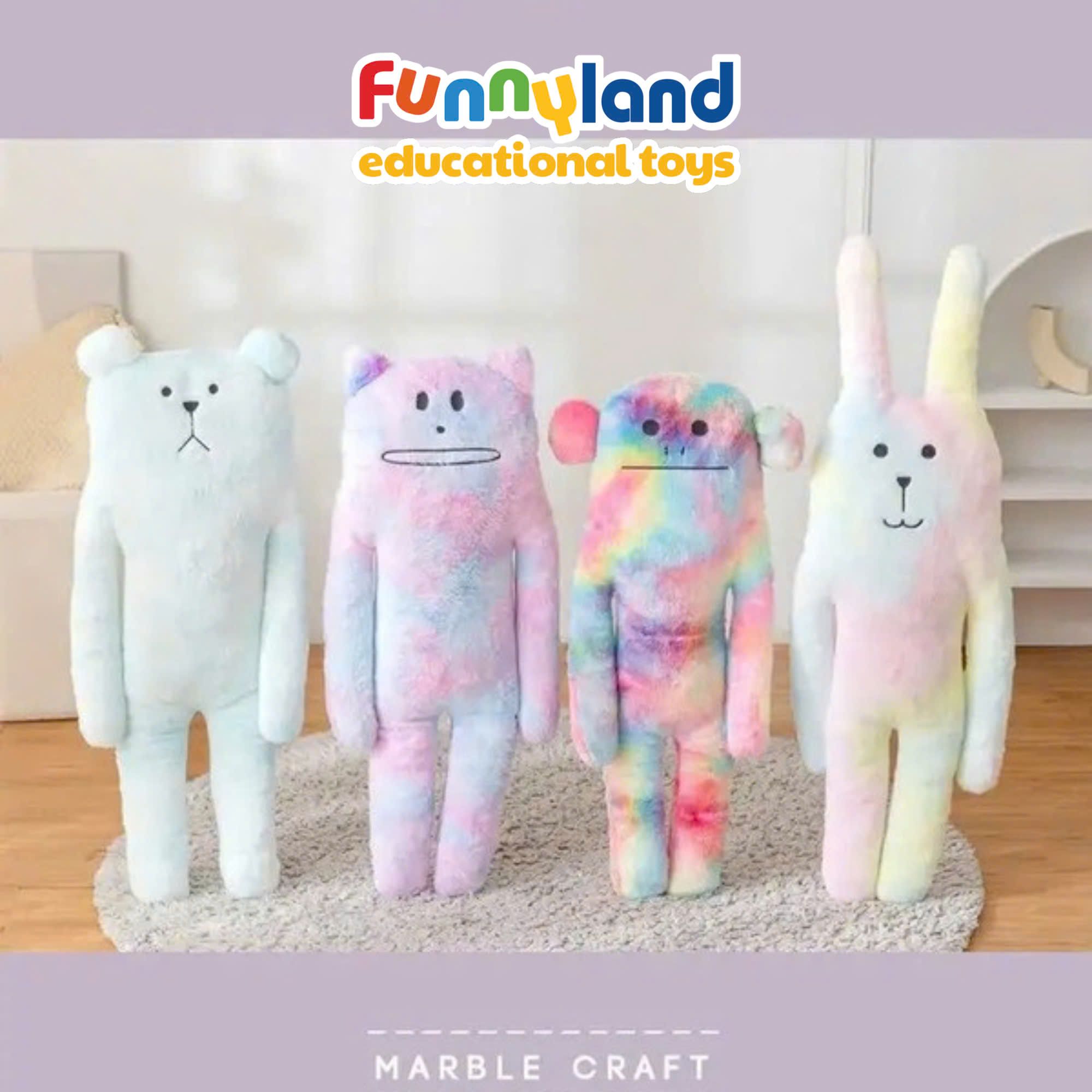 Gấu bông Nhật Bản Craftholic - Bé thỏ RAB (Marble)– Funnyland