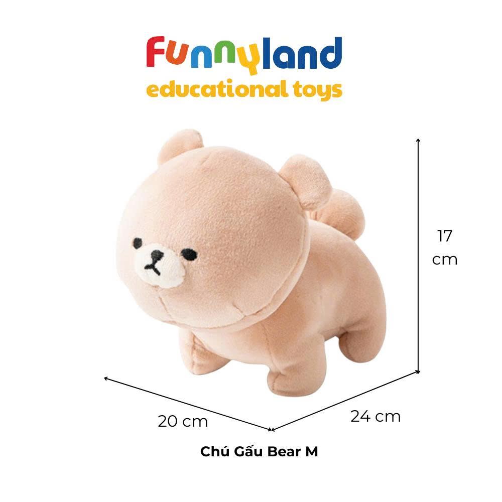 Gấu bông Nhật Bản Mofmo Friends - Chú Gấu Bear - Funnyland