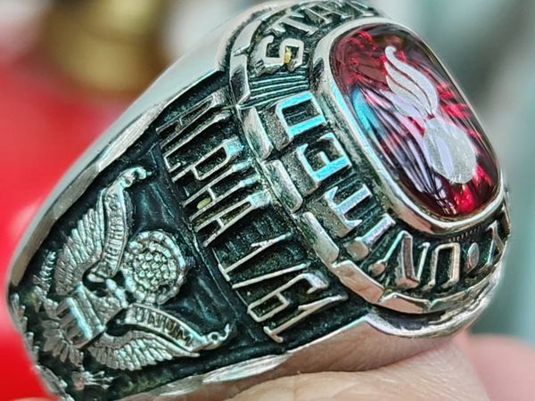 nhẫn mỹ xưa army Johns valadium – Sưu tầm hàng Tốt