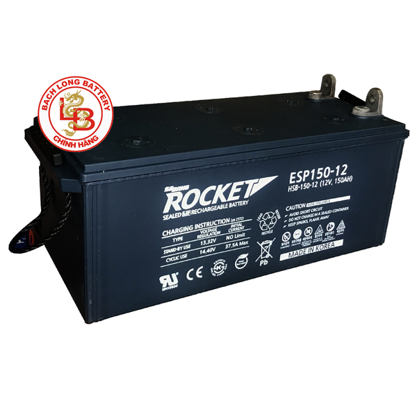 Ắc Quy ROCKET ESP150-12 (12V-150AH), Ắc Quy Năng Lượng Mặt Trời ROCKET ...