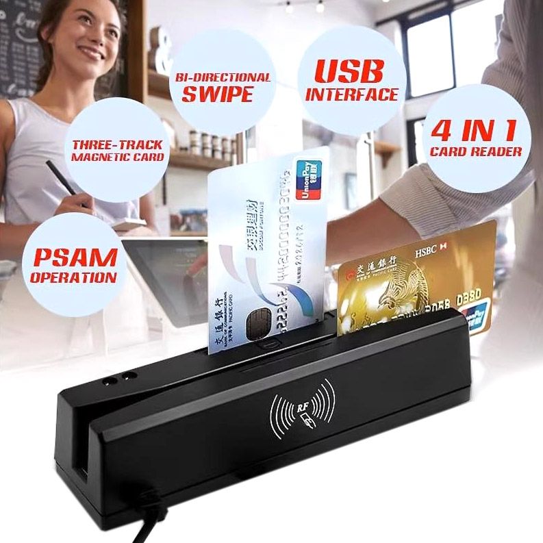 Đầu đọc cảm ứng thẻ từ 4 trong 1 thẻ IC YL160 – Promax Official