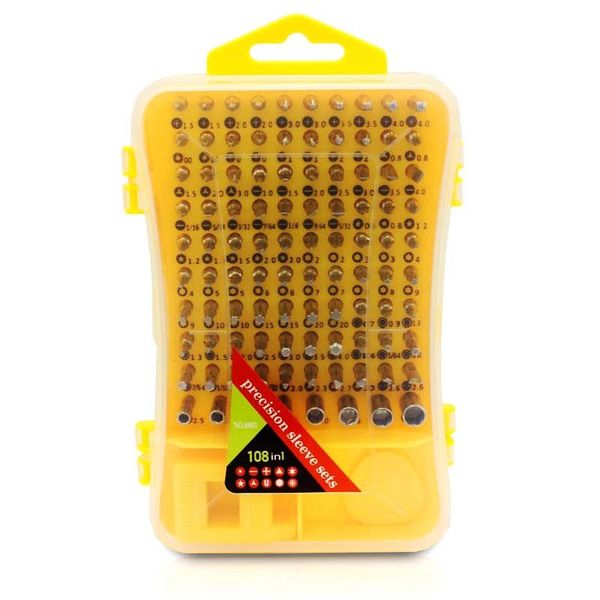 108 in 1 S2 Tool Steel Precision Screwdriver Nutdriver Bit Tool Repair ...