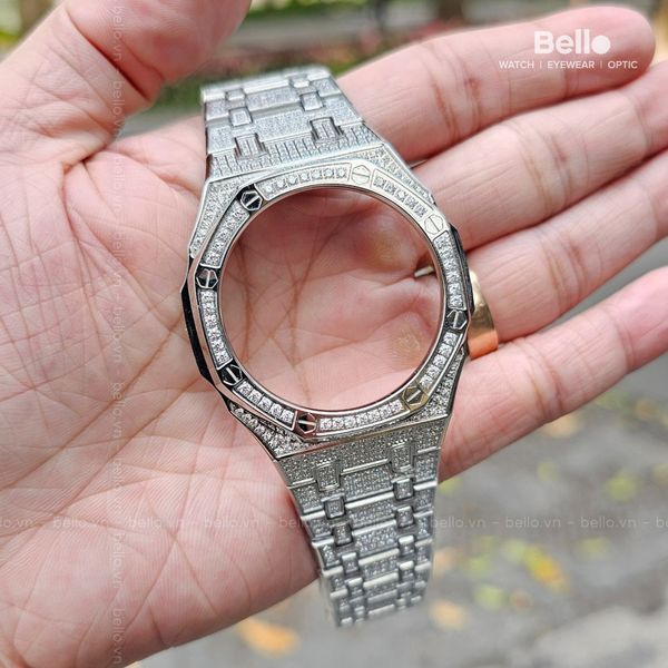 Dây vỏ thế hệ 4 G-Shock GA-2100 AP Full Diamond - Dây kim loại – Bello ...