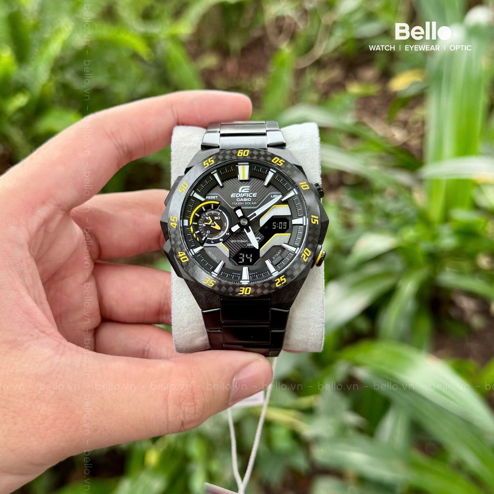 Casio Edifice ECB-2200RC-1A9 - Uy tín từ 2009, Tem vàng chống giả, Bảo – Bello HN & TP.HCM