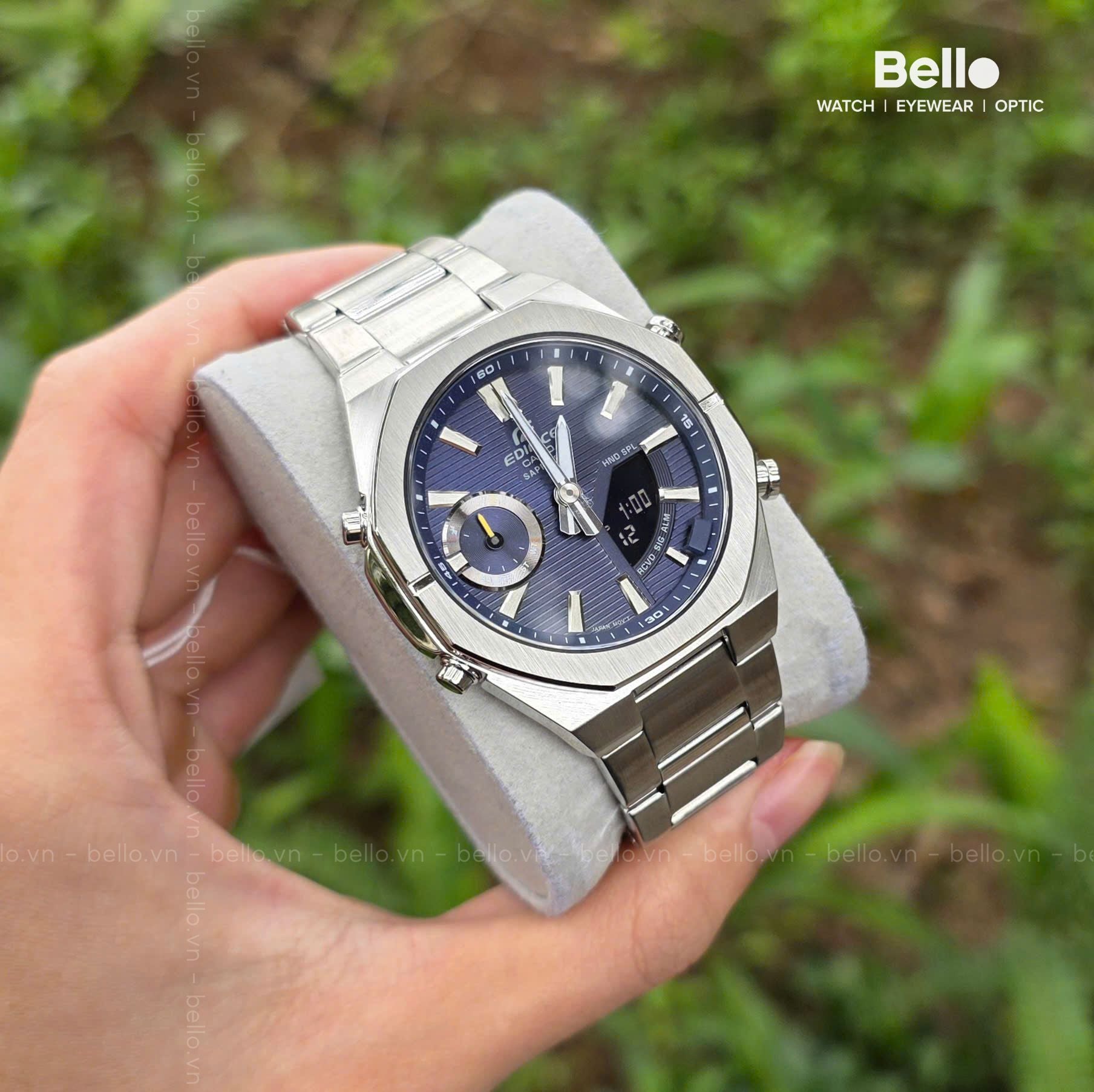 Casio Edifice ECB-S10D-2A - Uy tín từ 2009, Tem vàng chống giả, Bảo hà – Bello HN & TP.HCM