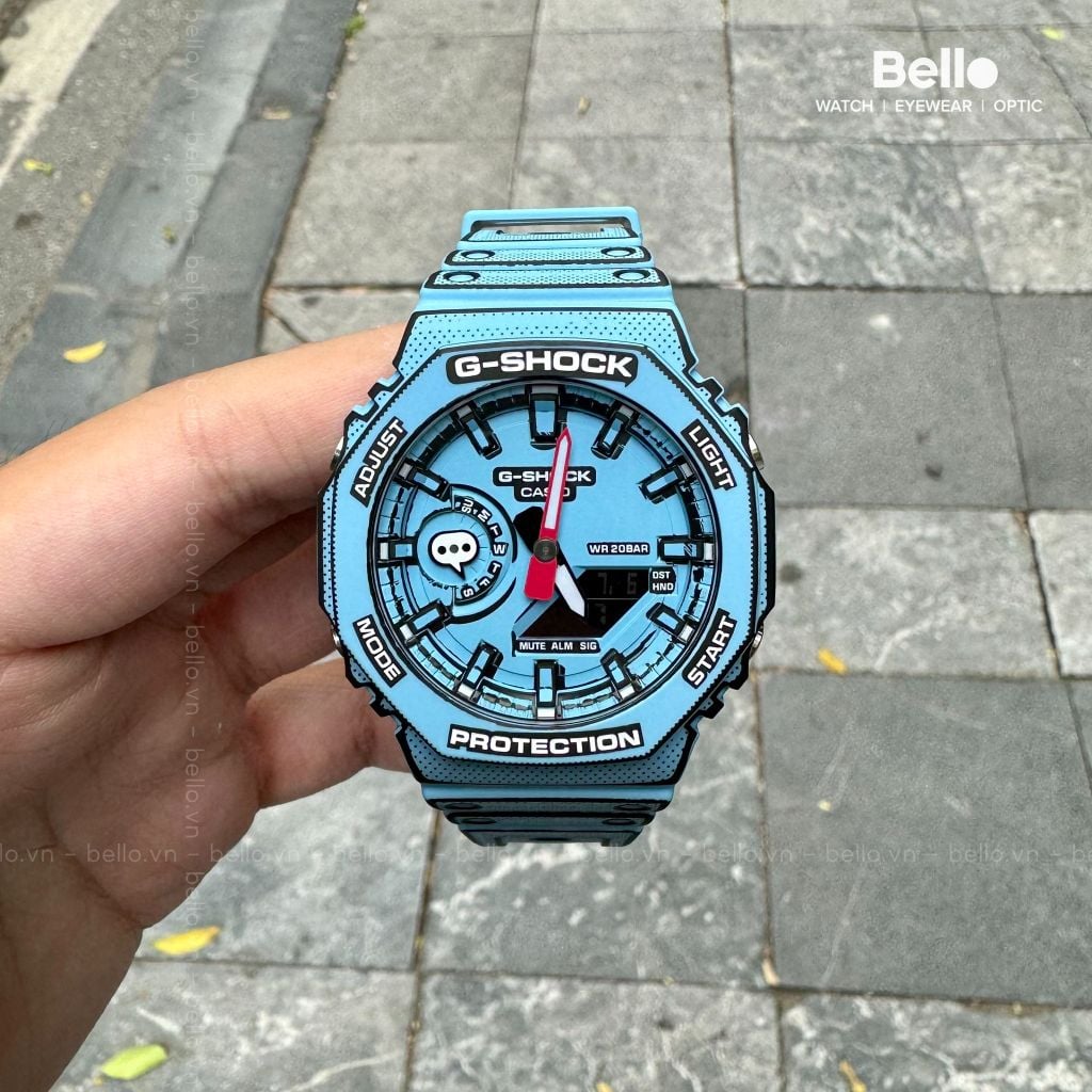 [LIMITED] Casio G-Shock GA-2100MNG-2A - Uy tín từ 2009, Tem vàng chống – Bello HN & TP.HCM