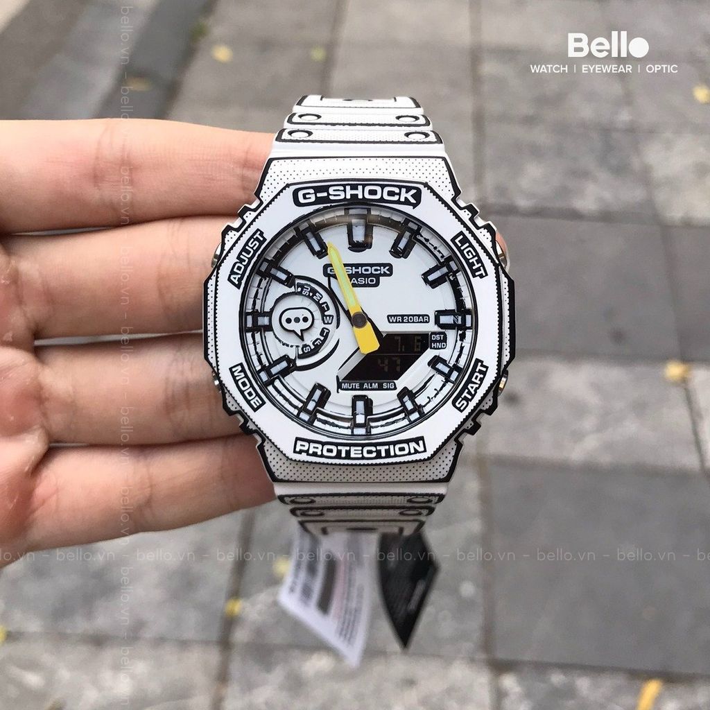 [LIMITED] Casio G-Shock GA-2100MNG-7A - Uy tín từ 2009, Tem vàng chống ...