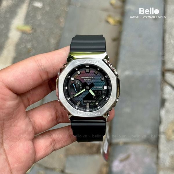 Casio G-Shock GM-2100RW-1A - Uy tín từ 2009, Tem vàng chống giả, Bảo h – Bello HN & TP.HCM