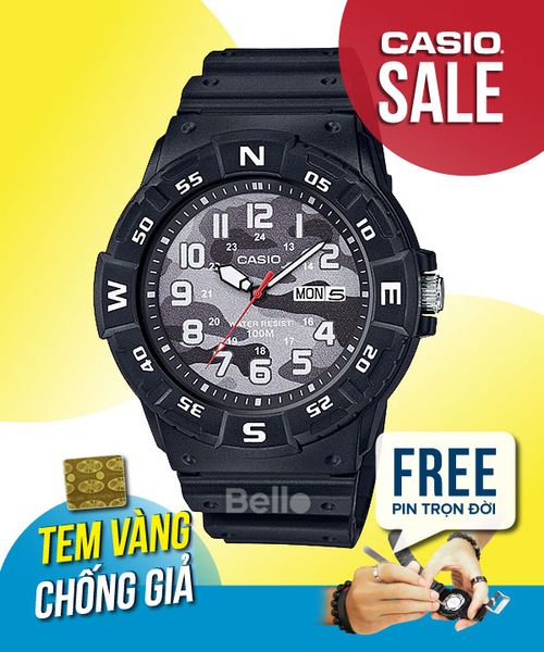 Casio MRW-220HCM-1BVDF - Uy tín từ 2009, Tem vàng chống giả, Bảo hành ...