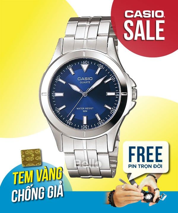 Casio MTP-1214A-2A - Uy tín từ 2009, Tem vàng chống giả, Bảo hành 1 nă ...