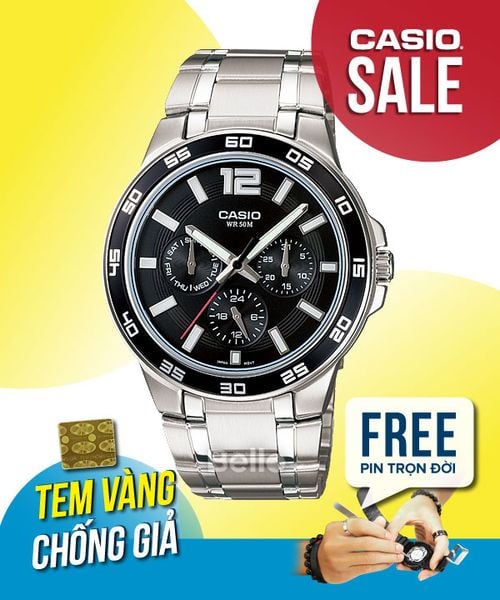 Casio MTP-1300D-1AVDF - Uy tín từ 2009, Tem vàng chống giả, Bảo hành 1 ...