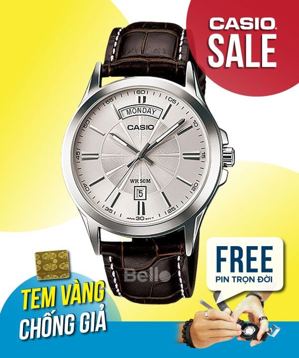 Casio MTP-1381L-7A - Uy tín từ 2009, Tem vàng chống giả, Bảo hành 1 nă – Bello HN & TP.HCM