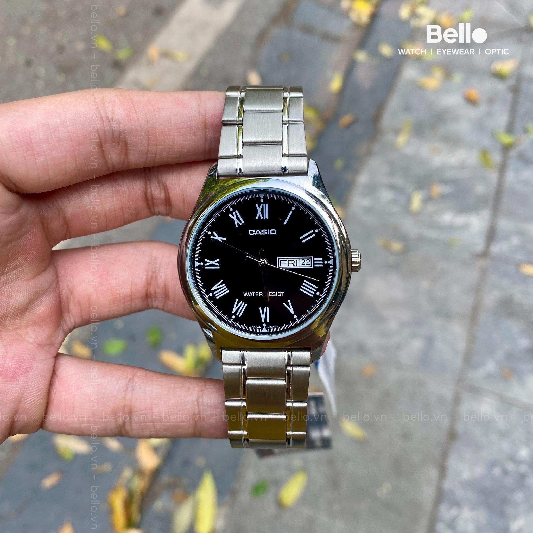 Casio MTP-V006D-1BUDF - Uy tín từ 2009, Tem vàng chống giả, Bảo hành 1 – Bello HN & TP.HCM