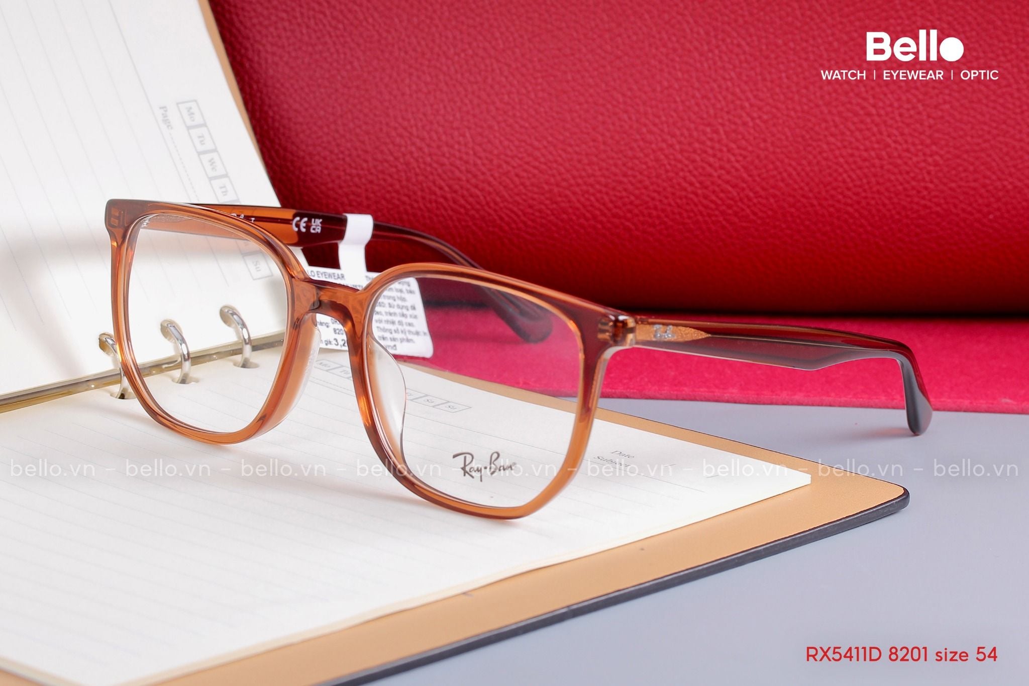 Gọng Kính Ray-Ban RX5411D 8201 Size 54 chính hãng GIÁ TỐT LIÊN HỆ ...