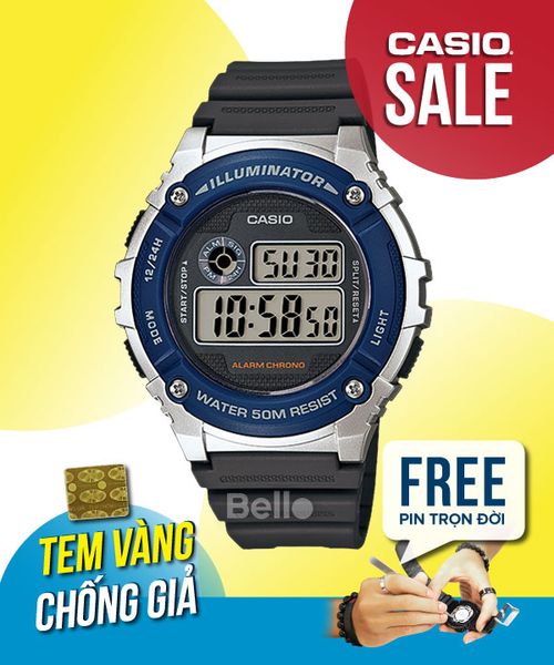 Casio Nam W-216H-2AVDF - Freeship khi Subscribe – Bello