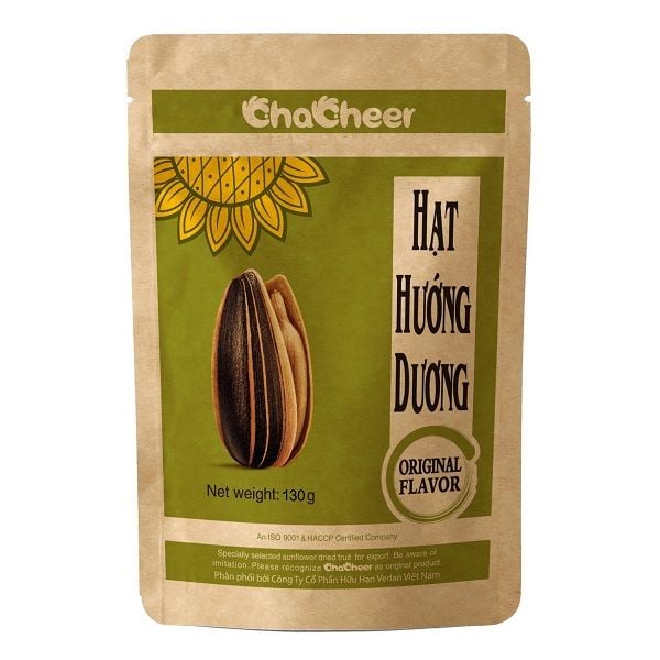 Hạt Hướng Dương Chacheer Vị Nguyên Bản 130g – AeonEshop