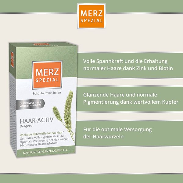 MERZ SPEZIAL Dragees Haar Activ - Viên uống mọc tóc chắc khỏe – GGshop ...