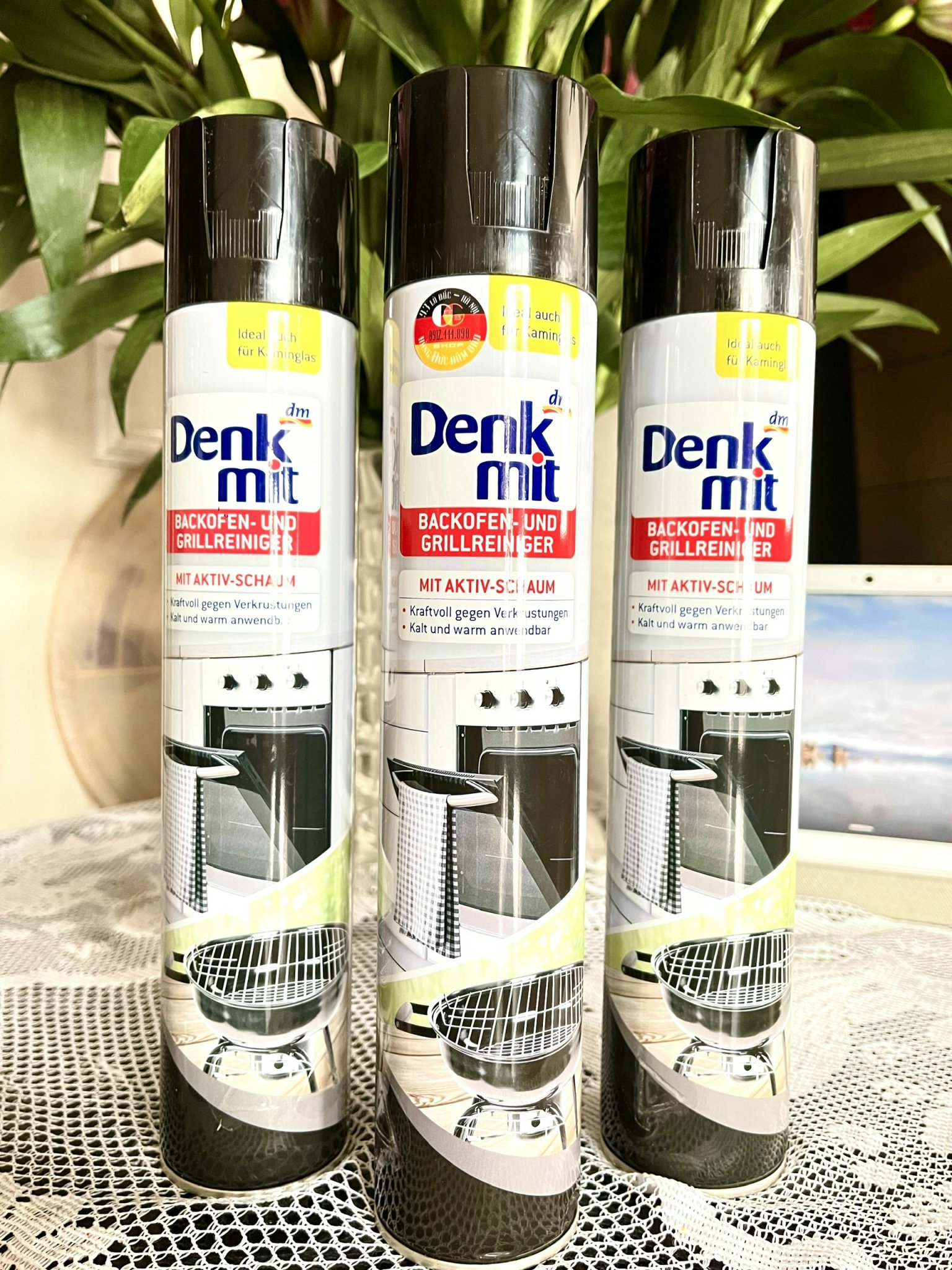 DENKMIT Backofen und Grillreiniger - Xịt tẩy rửa lò nướng, khay nướng ...