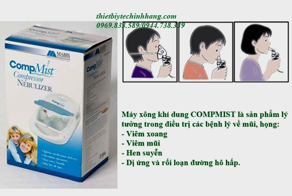 MÁY XÔNG KHÍ DUNG COMPMIST CHÍNH HÃNG – NAM KHÁNH