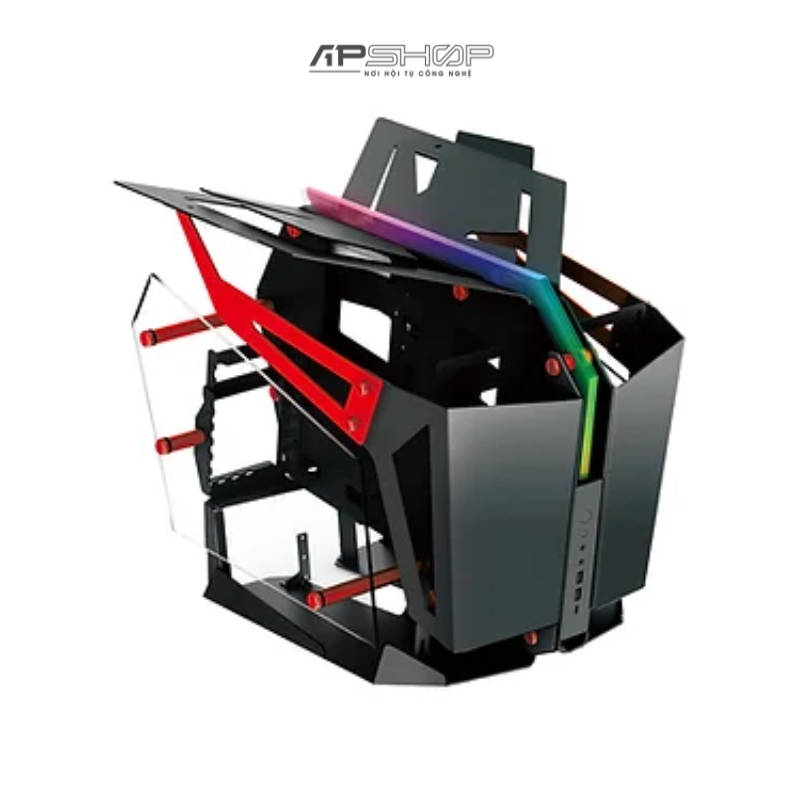 Case FSP CMT710 T-WINGS Black/Red | Chính hãng – APSHOP.VN