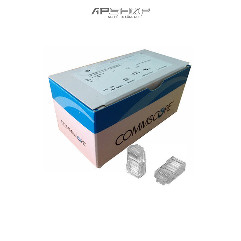 Hộp đầu mạng Commscope | AMP RJ45 Cat6 UTP – APSHOP.VN