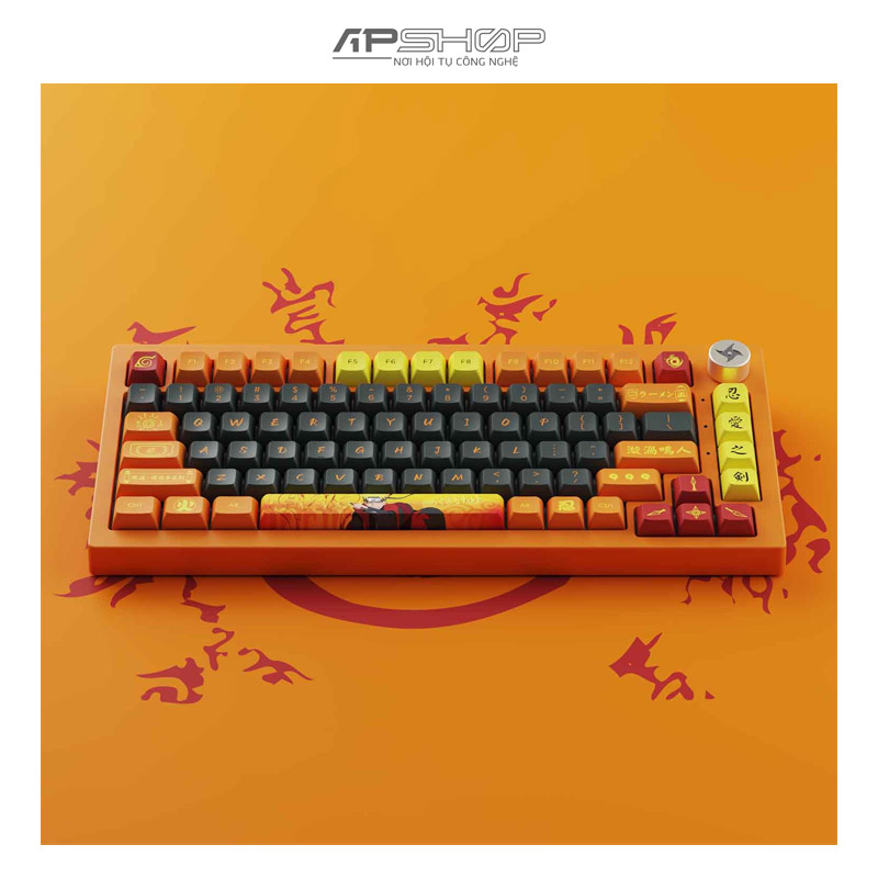 Bàn phím AKKO AKKO 5075B Plus RGB Naruto 3 Mod | Hotswap 5 Pin | Chính ...