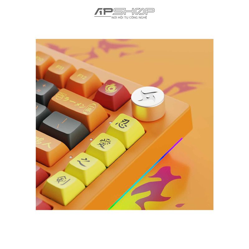 Bàn phím AKKO AKKO 5075B Plus RGB Naruto 3 Mod | Hotswap 5 Pin | Chính ...