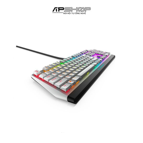 Bàn phím Alienware 510K Low-Profile RGB | AW510K | Lunar Light | Chính ...
