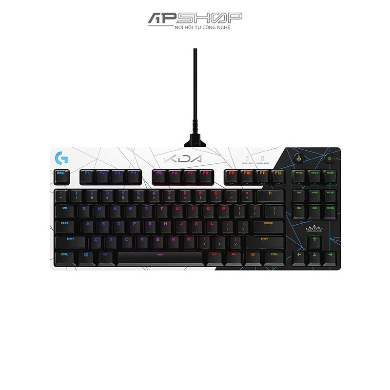Bàn phím chơi Game Logitech PRO GX Switch KDA | Chính hãng – APSHOP.VN