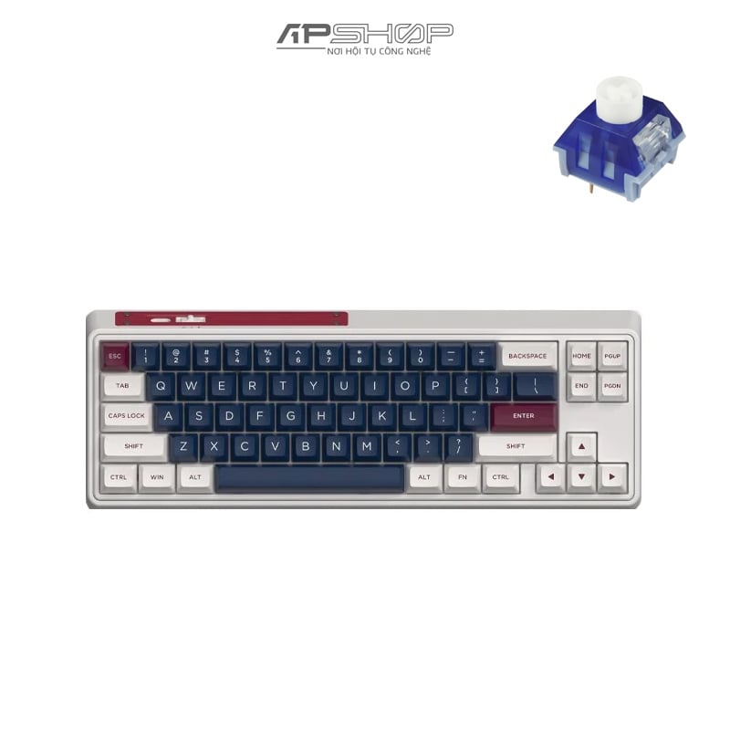 FL Esport CMK68 SAM Metal Heart 3 Mode | Giao Siêu Tốc | APSHOP – APSHOP.VN