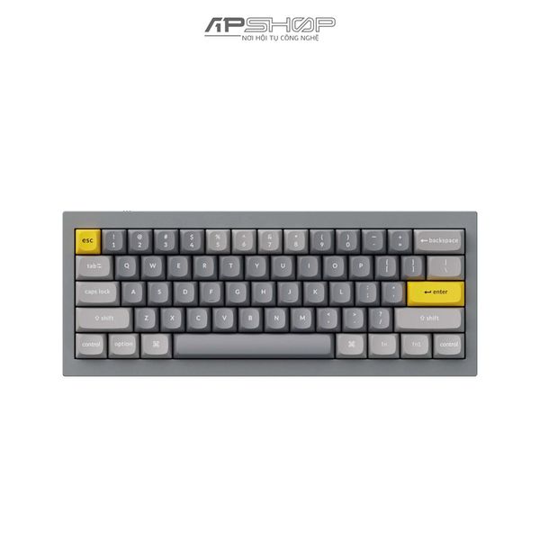 Bàn phím Keychron Q4 Silver Grey A Full Assembled | Chính hãng – APSHOP.VN