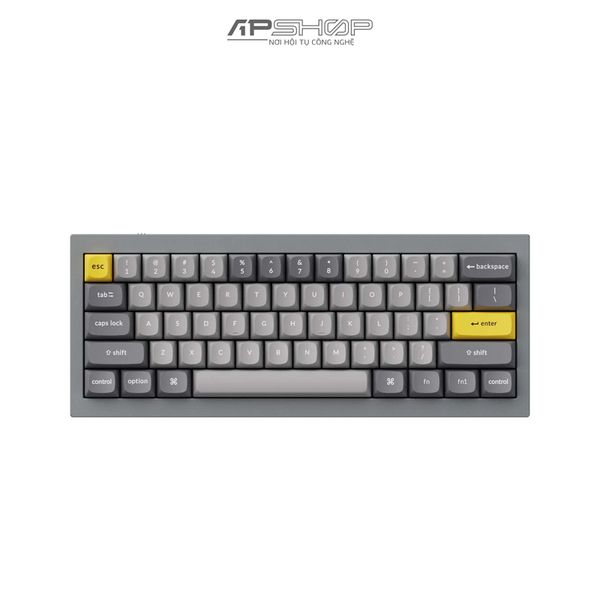 Bàn phím Keychron Q4 Silver Grey B Full Assembled | Chính hãng – APSHOP.VN