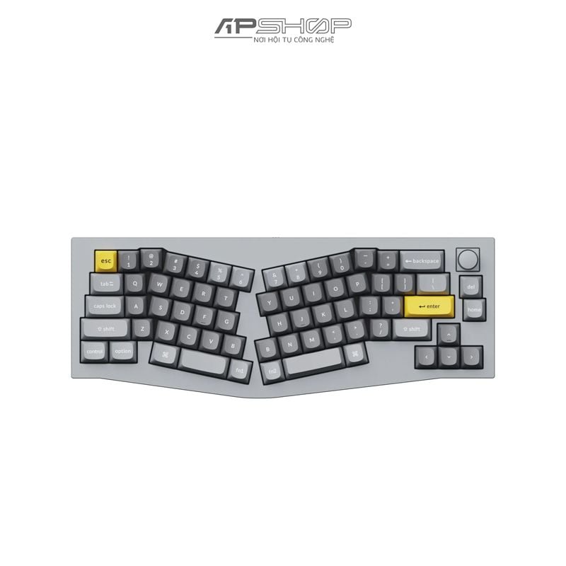 Bàn phím Keychron Q8 Silver Grey B Có Knob Full Assembled | Chính hãng ...