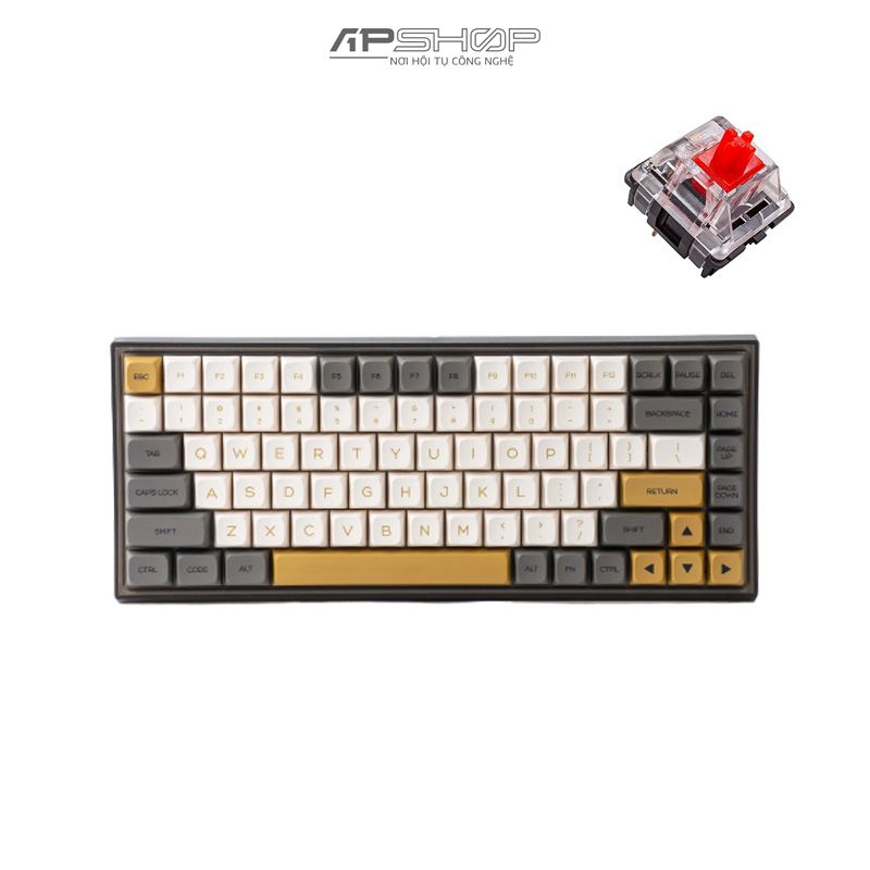 Bàn phím Keycool KC84 Pro A0 ET8 Shimmer RGB 3 Modes Bluetooth / Wirel – APSHOP.VN